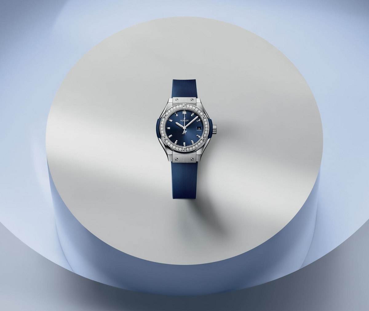 Classic Fusion Titanium Blue Diamonds 29mm - Kennedy